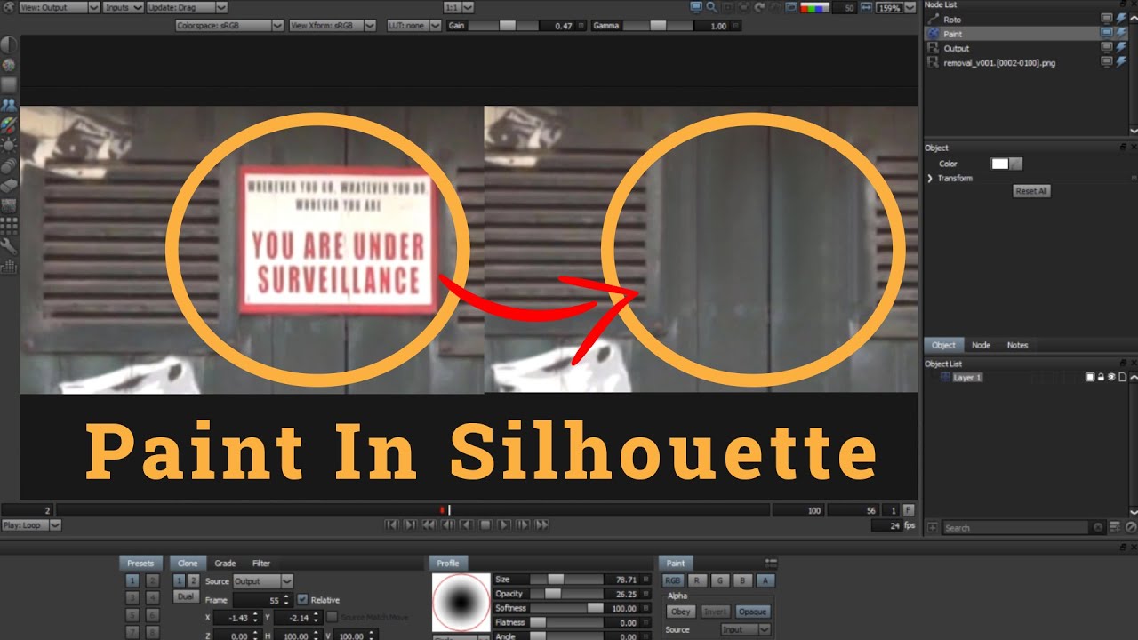 How to sequence paint in Silhouette Tutorial - YouTube