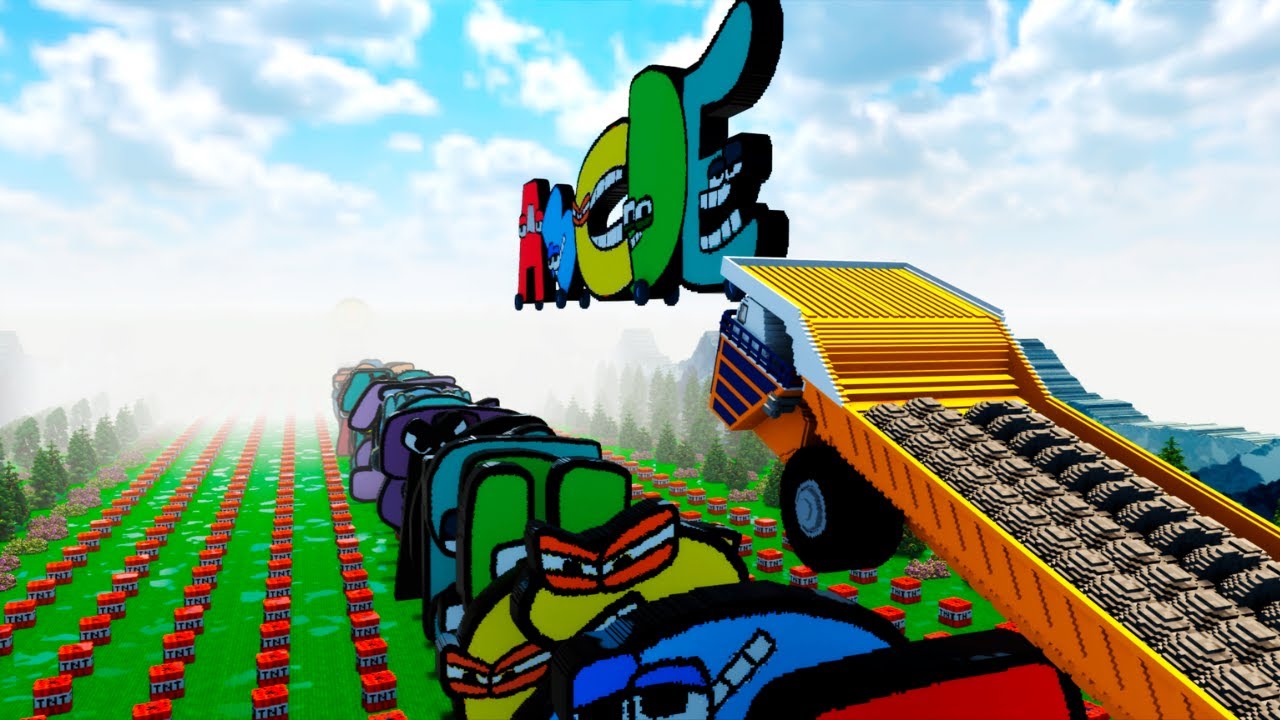 JUMP ROAD WALLS vs ULTRA LONG BELAZ & LORE Cars | Teardown - YouTube