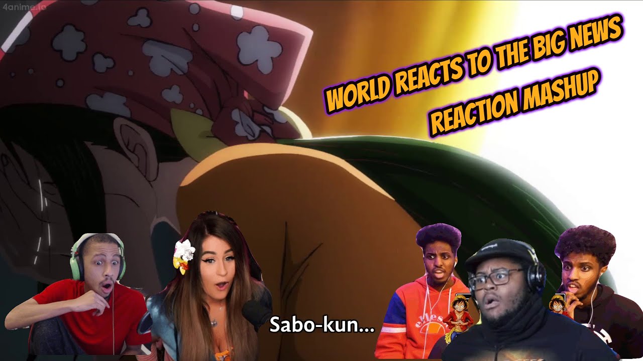 The World Reacts To The Big News Reaction Mashup - YouTube