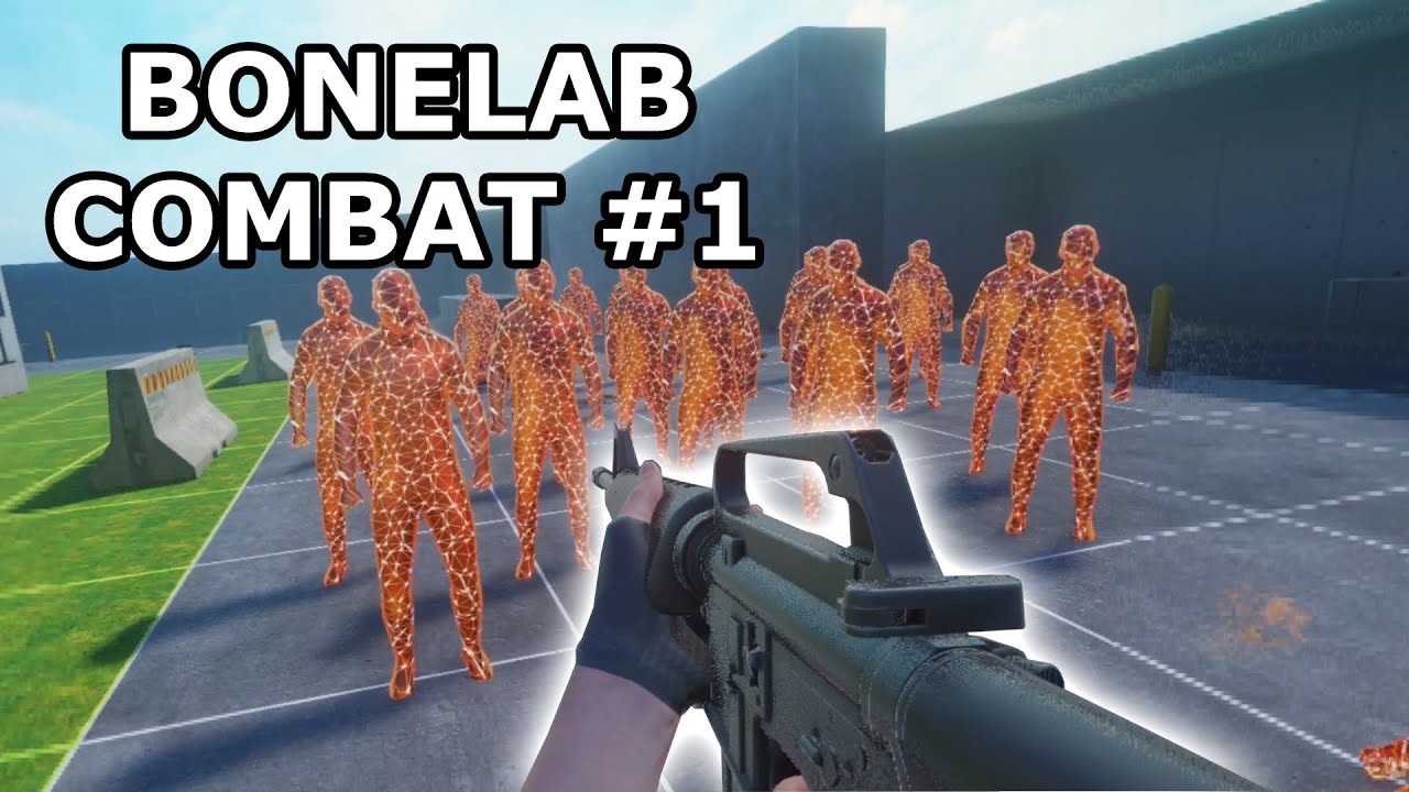 Bonelab VR Combat 1 - YouTube