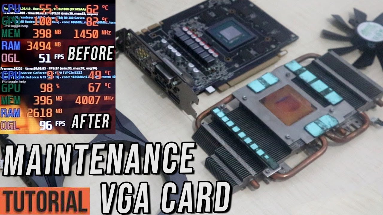 Proses Ganti Thermalpaste VGA Zotac GTX 1070 Ti & Sapphire R9 380X ...