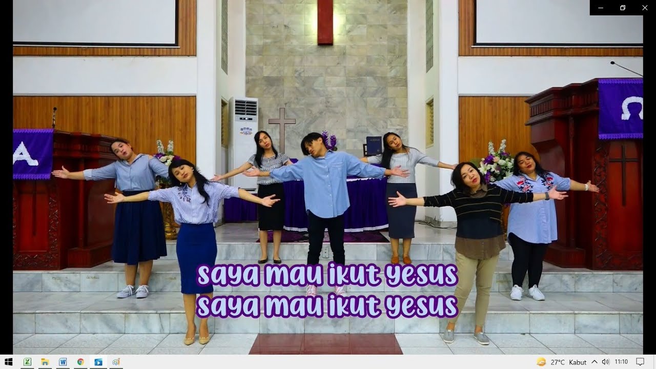 Lagu Rohani Kristen : KJ 375 Saya Mau Ikut Yesus - YouTube