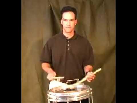 Vic Firth Snare Drum Rudiment - Double Paradiddle - YouTube