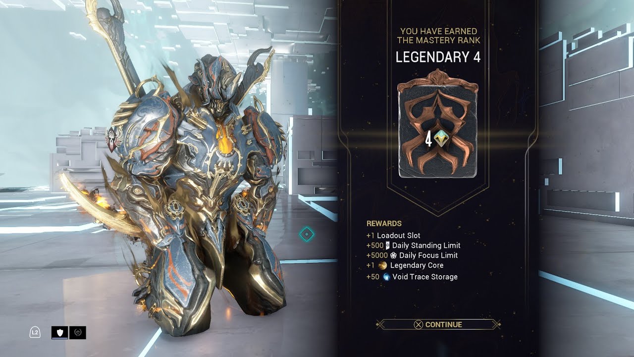 Warframe - Legendary Rank 4 Test - YouTube