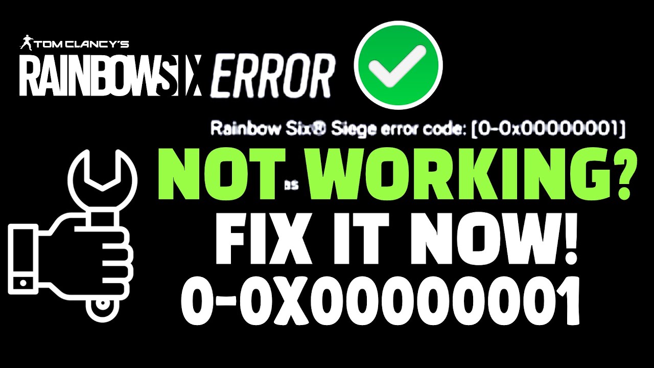 Fix Your Rainbow Six Siege Now! Ultimate Guide to Solve Server ...