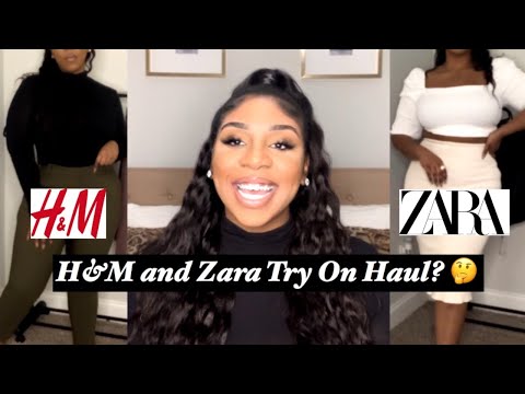 H&M and Zara Curvy Try On Haul