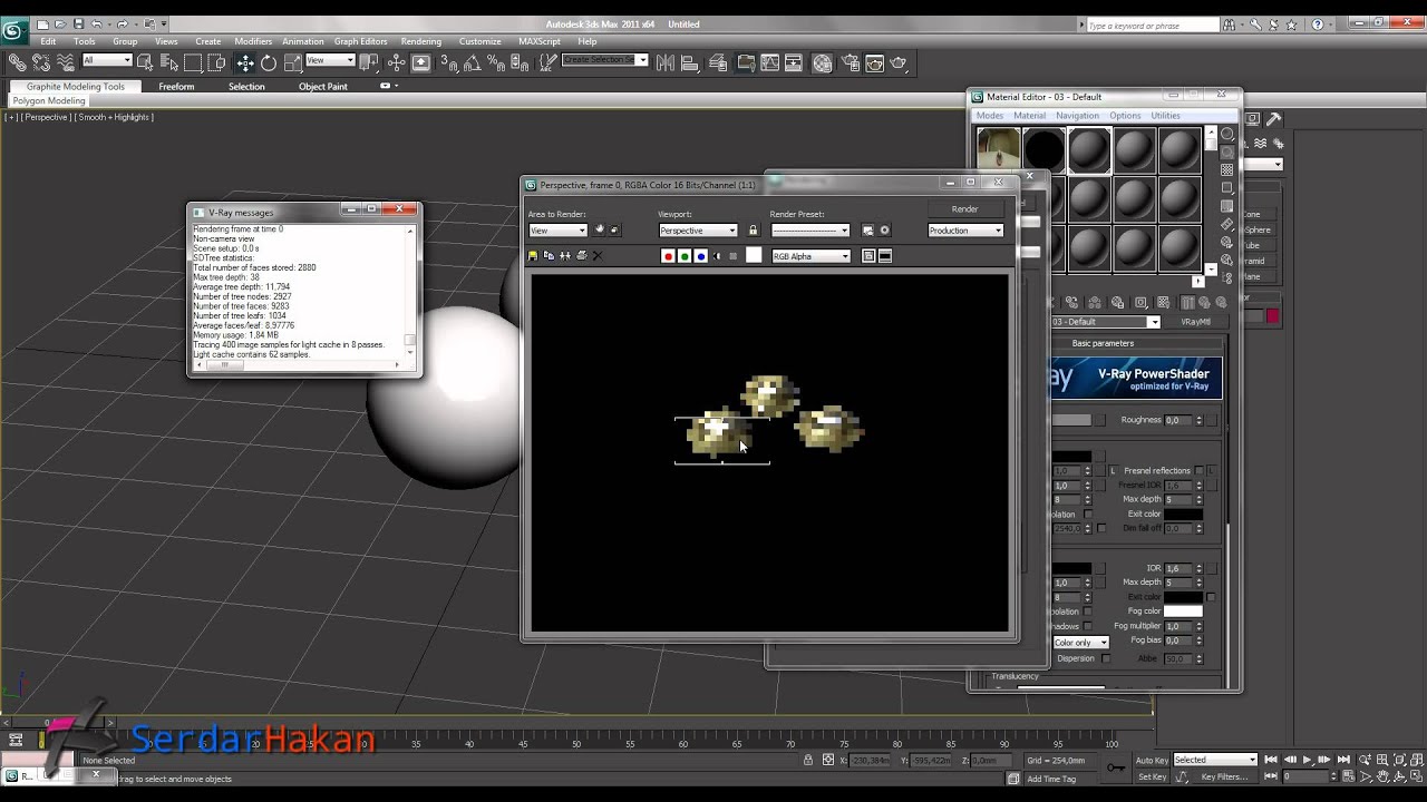 Vray 2.0 Clay Render Tutorial - YouTube