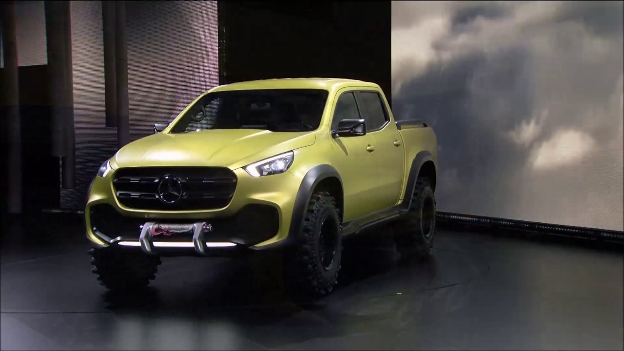 Mercedes-Benz Concept X-CLASS - World Premiere - YouTube