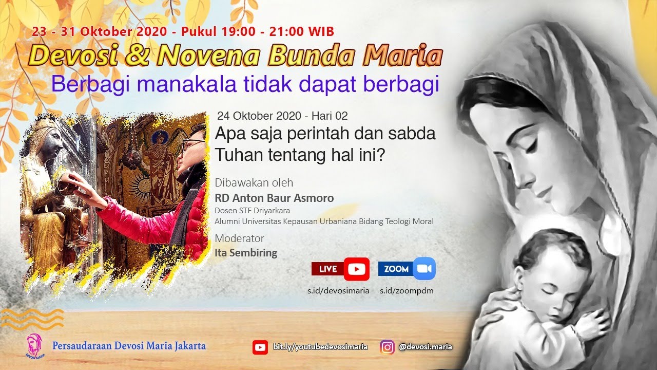 DEVOSI & NOVENA BUNDA MARIA HARI KEDUA - YouTube