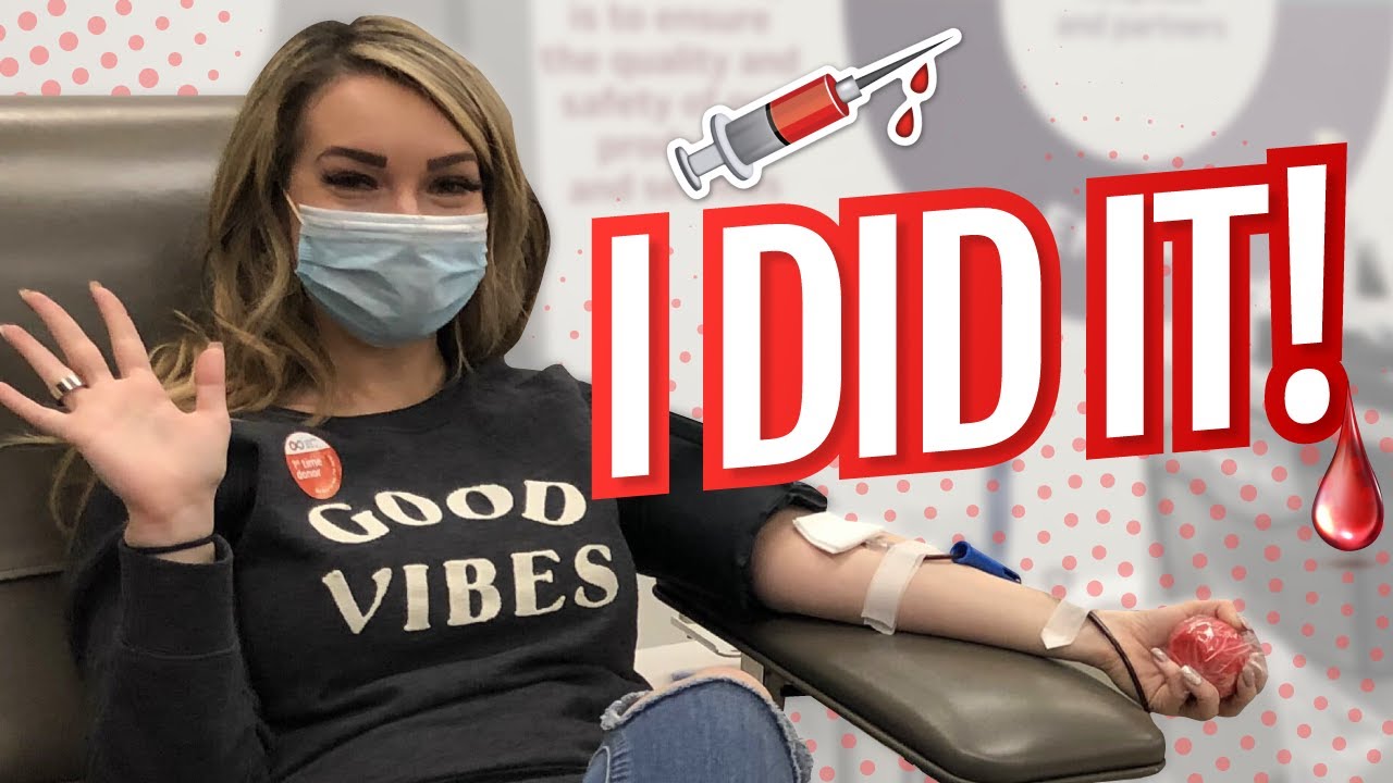 Livestreaming While Donating Blood - YouTube