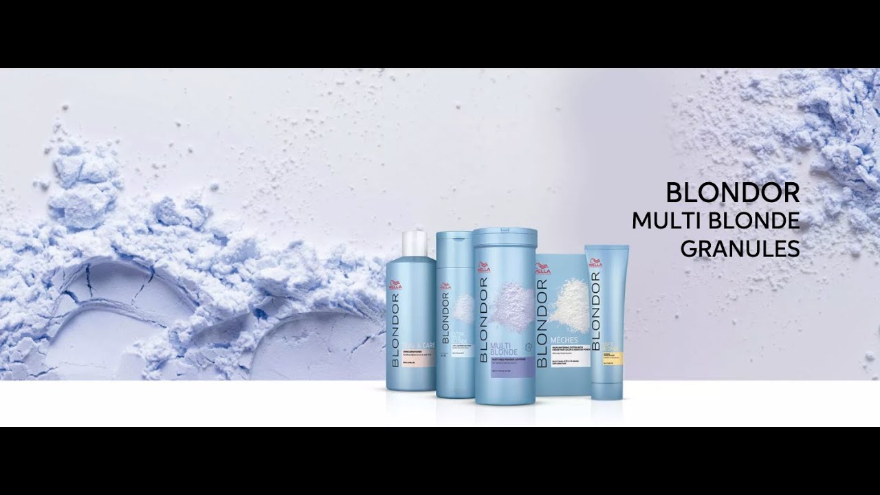 How to blond your hair at home without with Multi Blonder Lightening ...