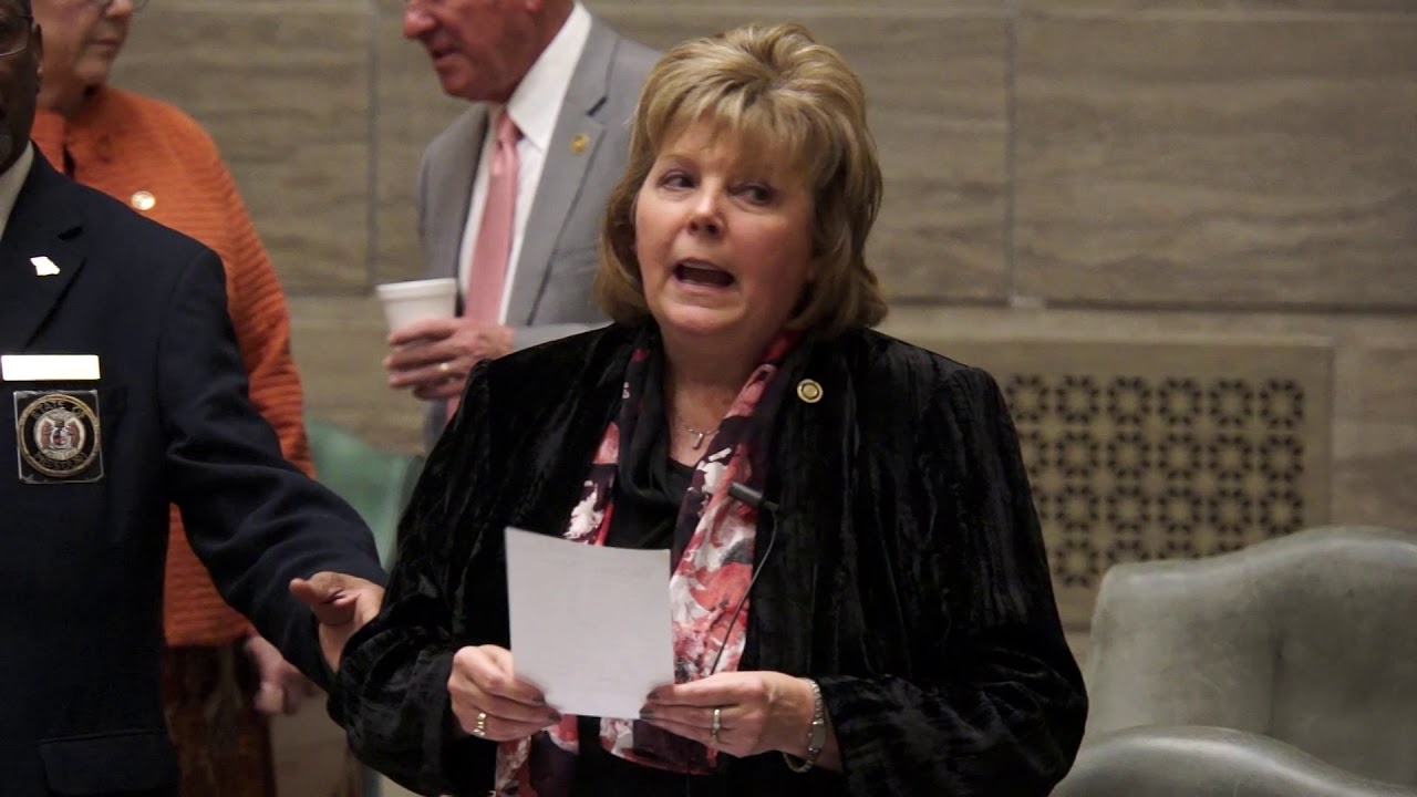 Senator Crawford Introduces MLPA President - YouTube