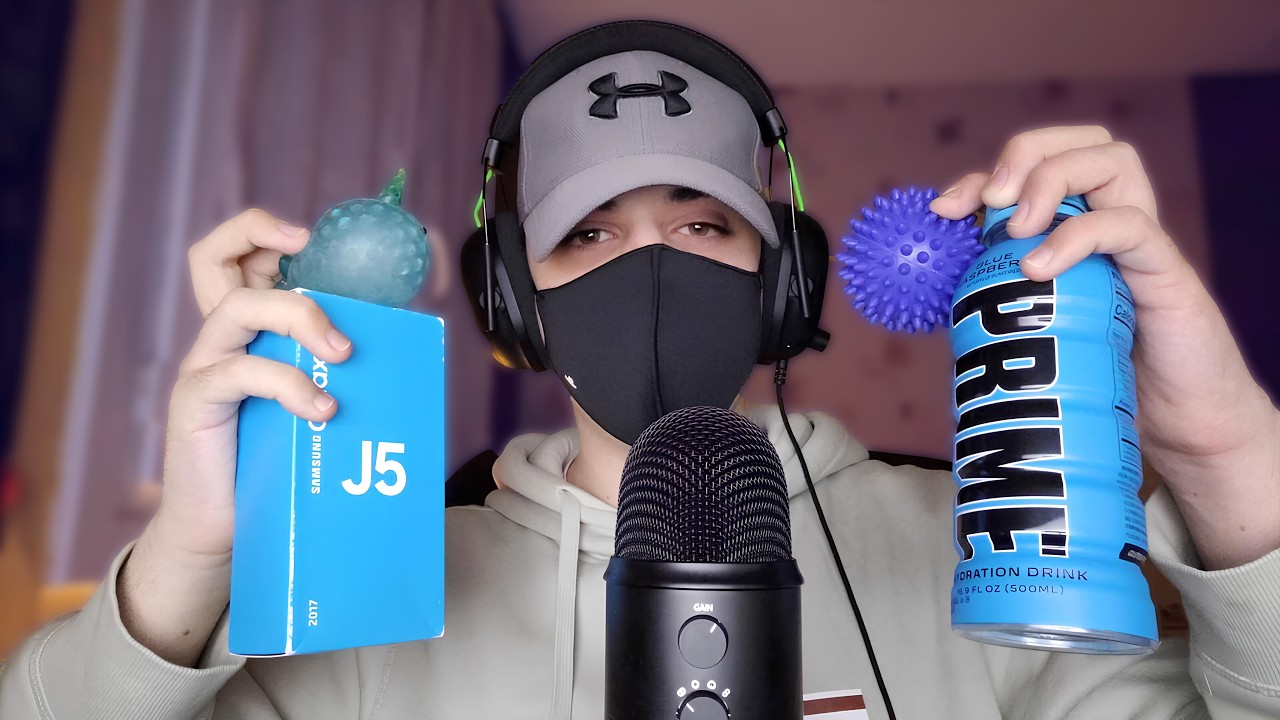 ASMR Blue Triggers 🔵 (to relax you and fall asleep💤) - YouTube