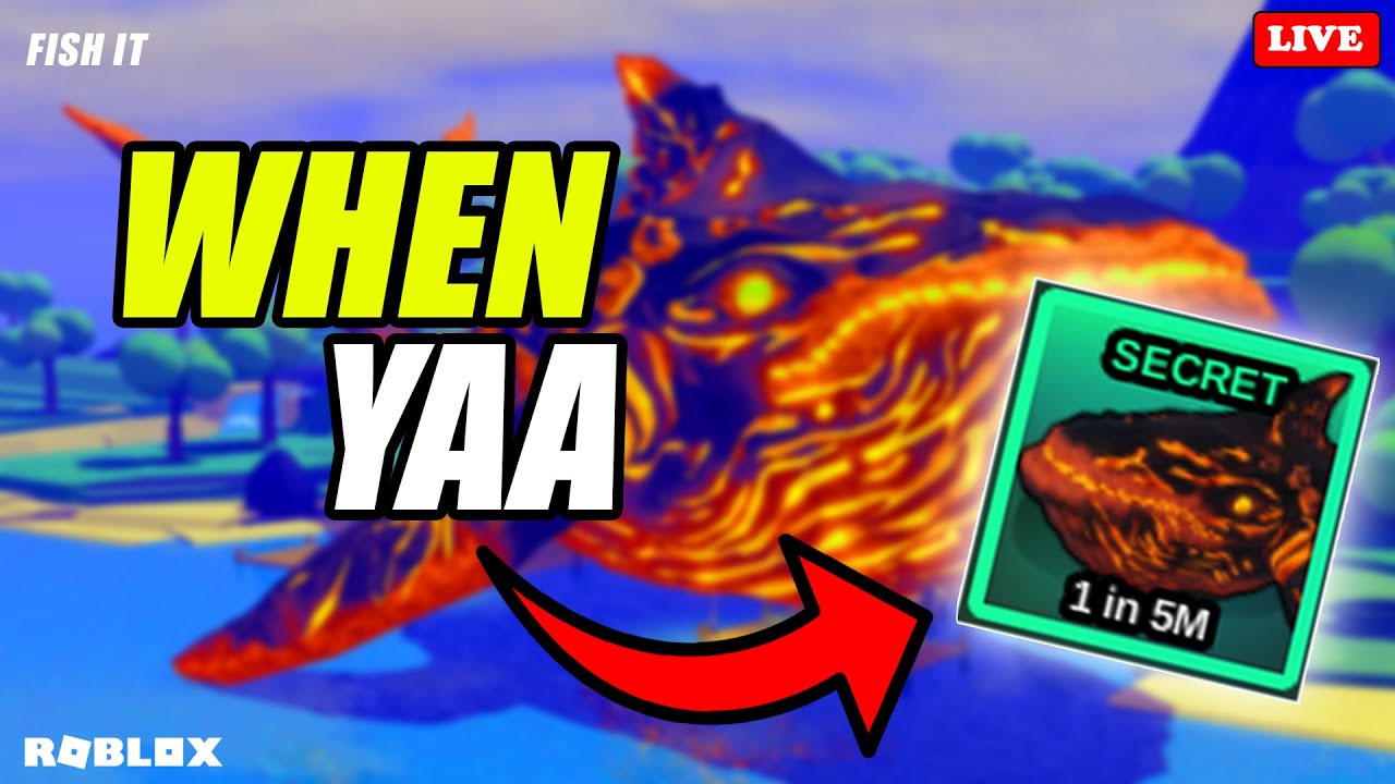 LIVE🔴 FREE BOOST X8 😱 MALJUM┃FISH IT - ROBLOX - YouTube