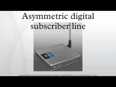 Asymmetric digital subscriber line - YouTube