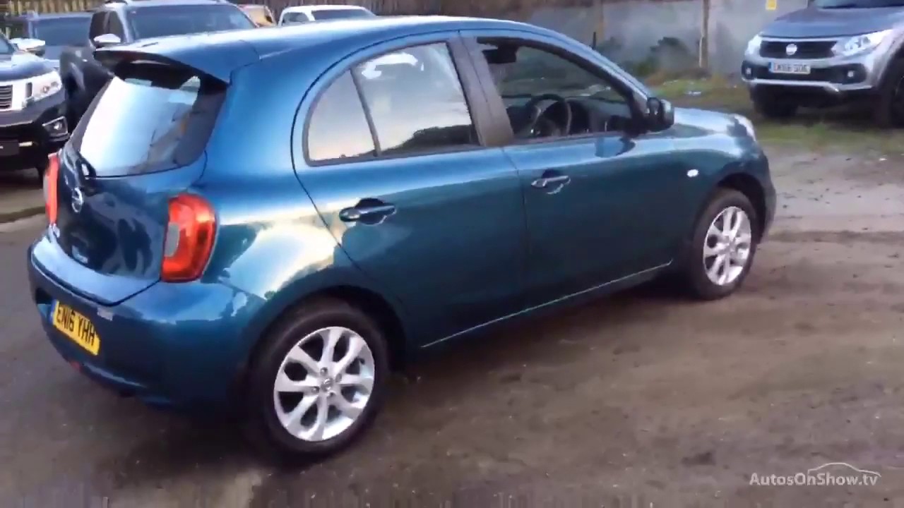 NISSAN MICRA ACENTA BLUE 2016 - YouTube
