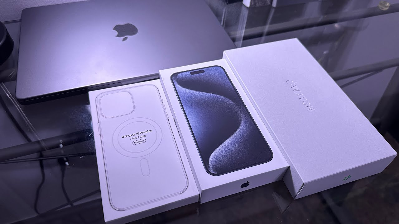 Unboxing the all new iPhone 15 pro max and Apple watch ultra 2 - YouTube