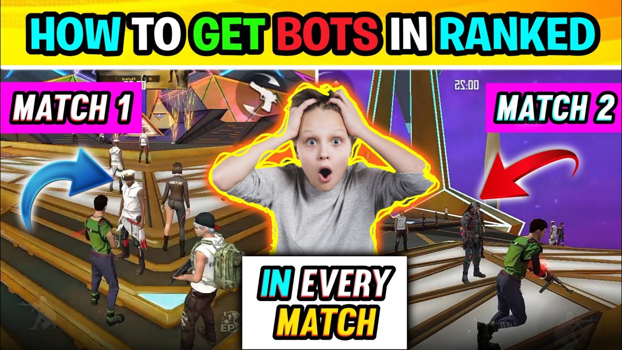 FF Rank में Bot Lobby कैसे लाए ? 😎💥| How To Get Bot Lobby In Free Fire ...
