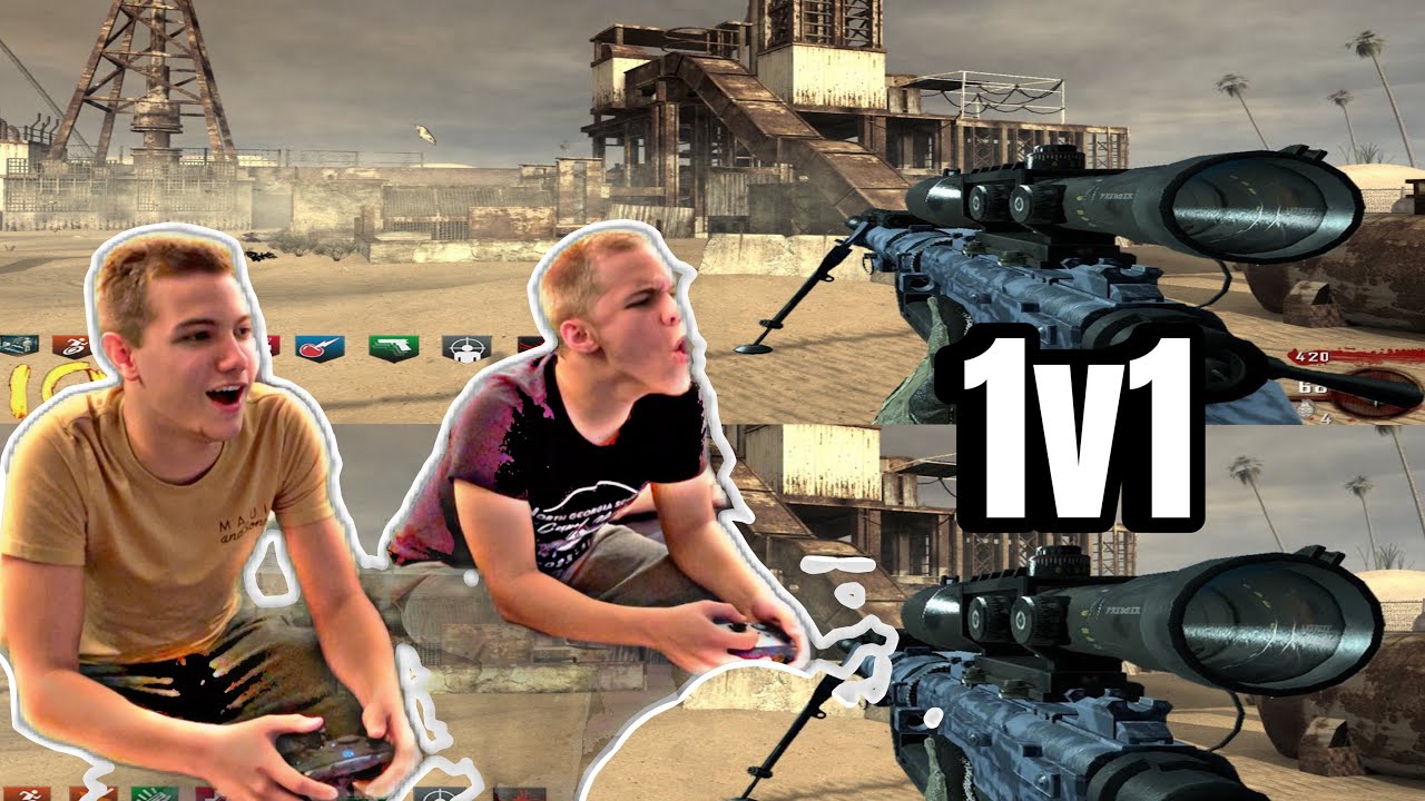 OG Modern Warfare 2 Split-Screen 1v1s (Rust) - YouTube