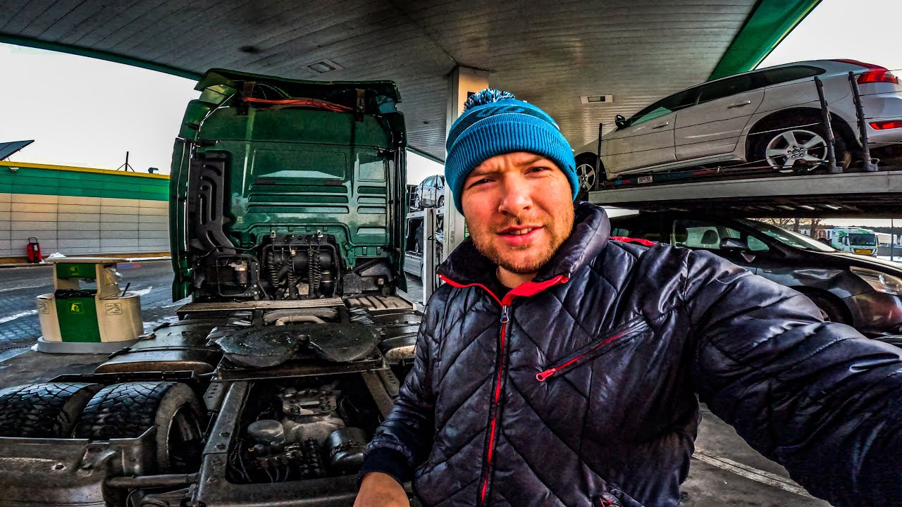 How THIS Truck Driver Survived the Coldest Winter day in Poland! - YouTube