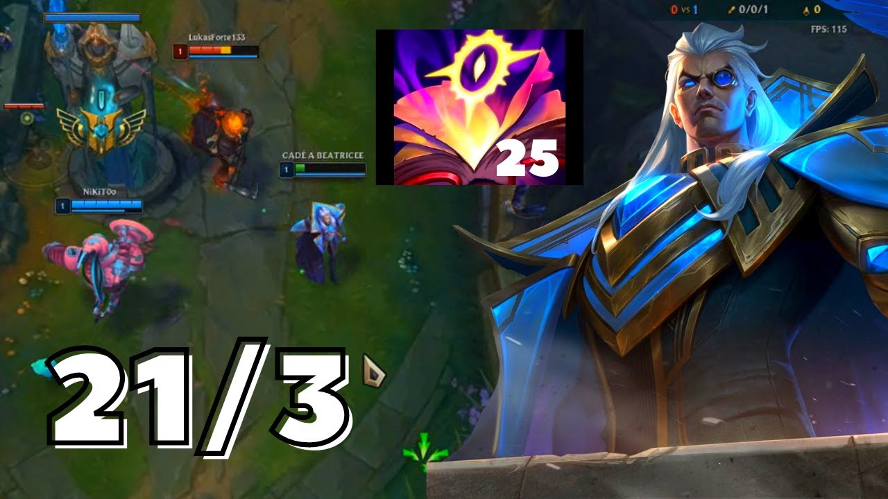 O DIVE NÍVEL 1 ME FEZ FICAR PODEROSO! MEJAI COMPLETASSO! l League of ...