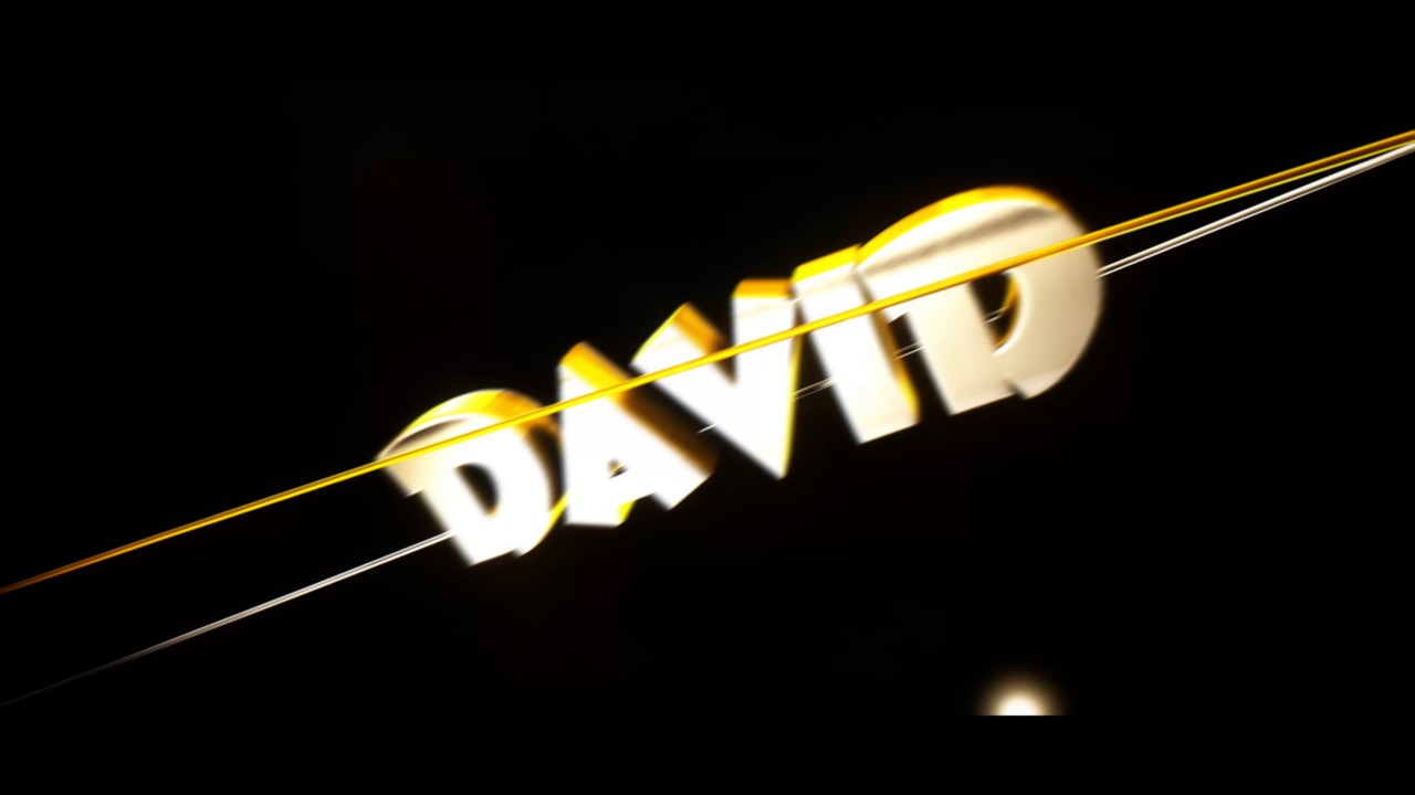 intro cu numele david - YouTube