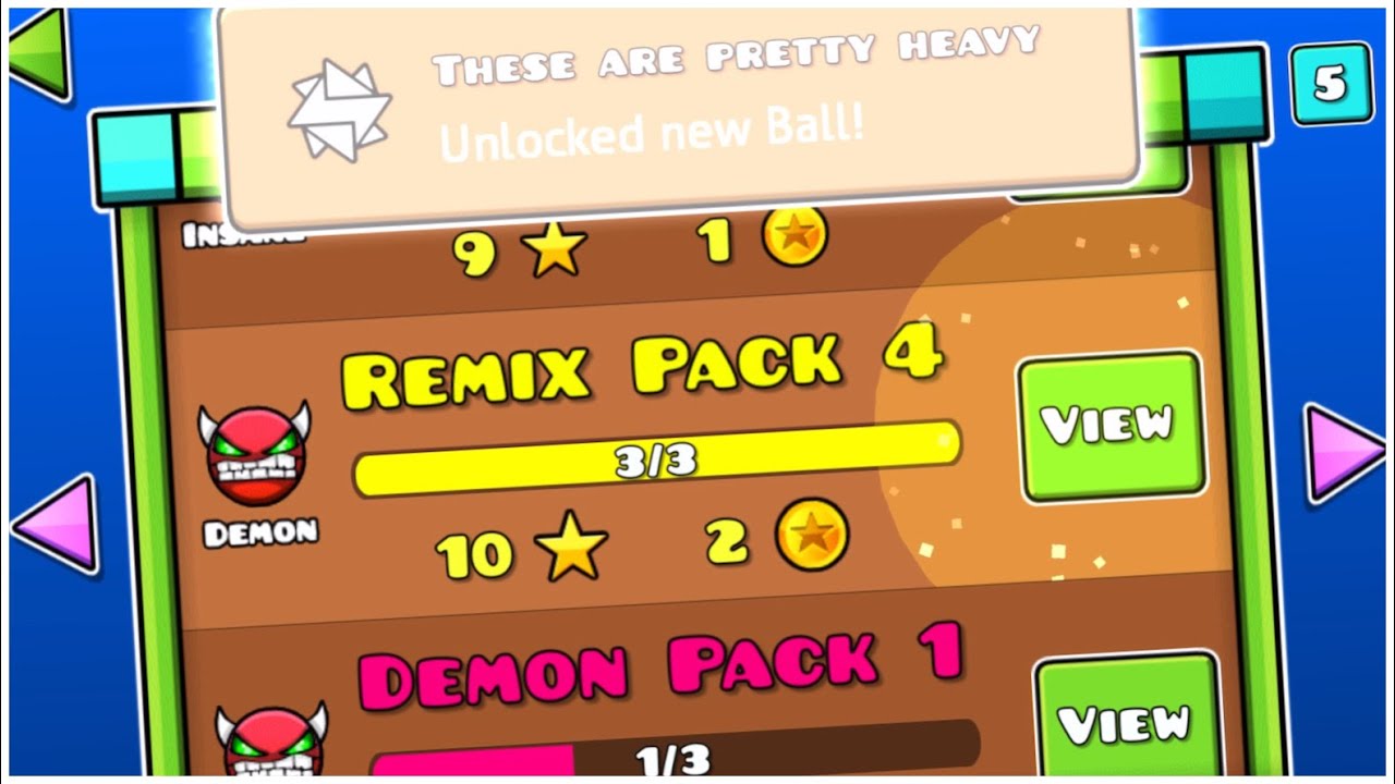 45 Map packs + 105 secret coins (complete) Geometry Dash - YouTube