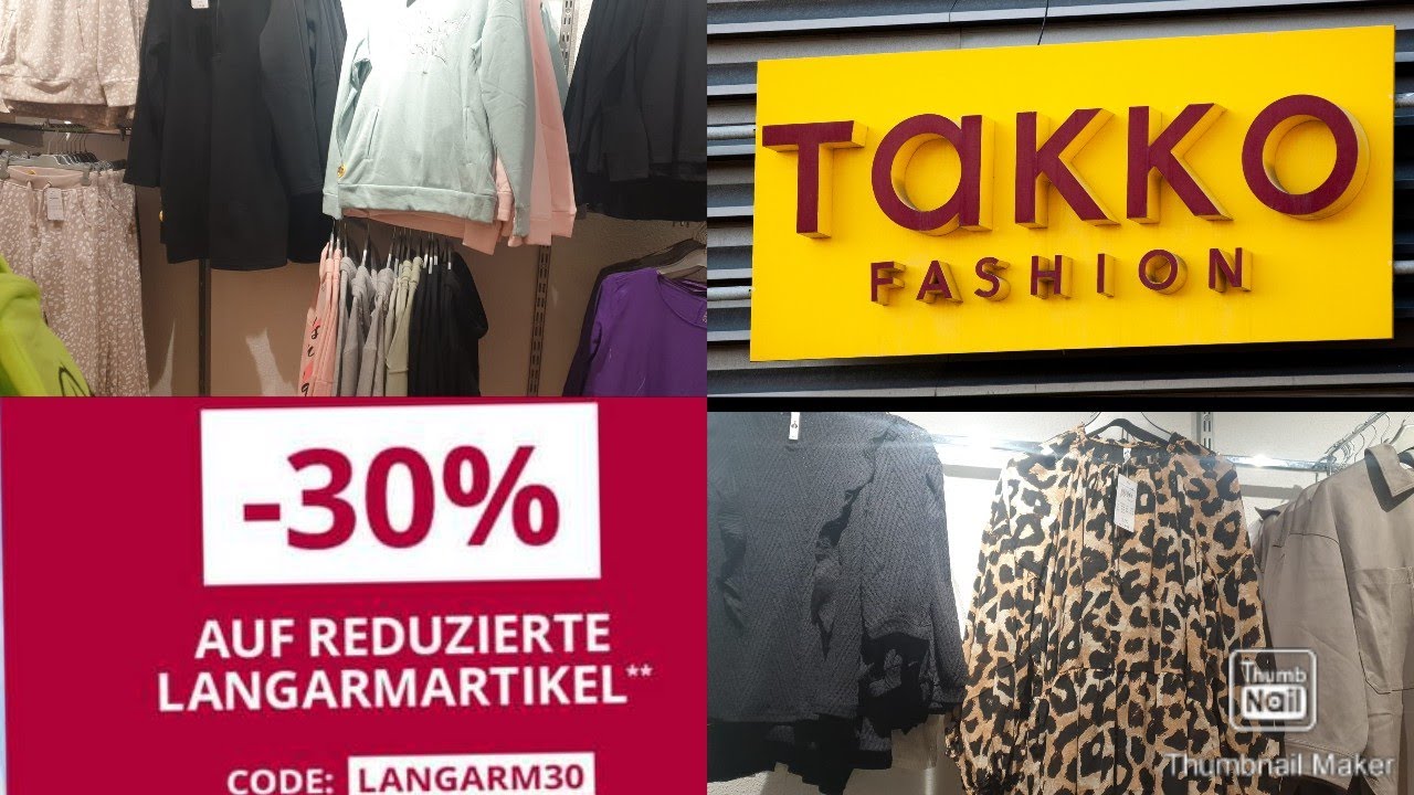 Takko Fashion|Sale| 30% off |Women's New winter collection November ...