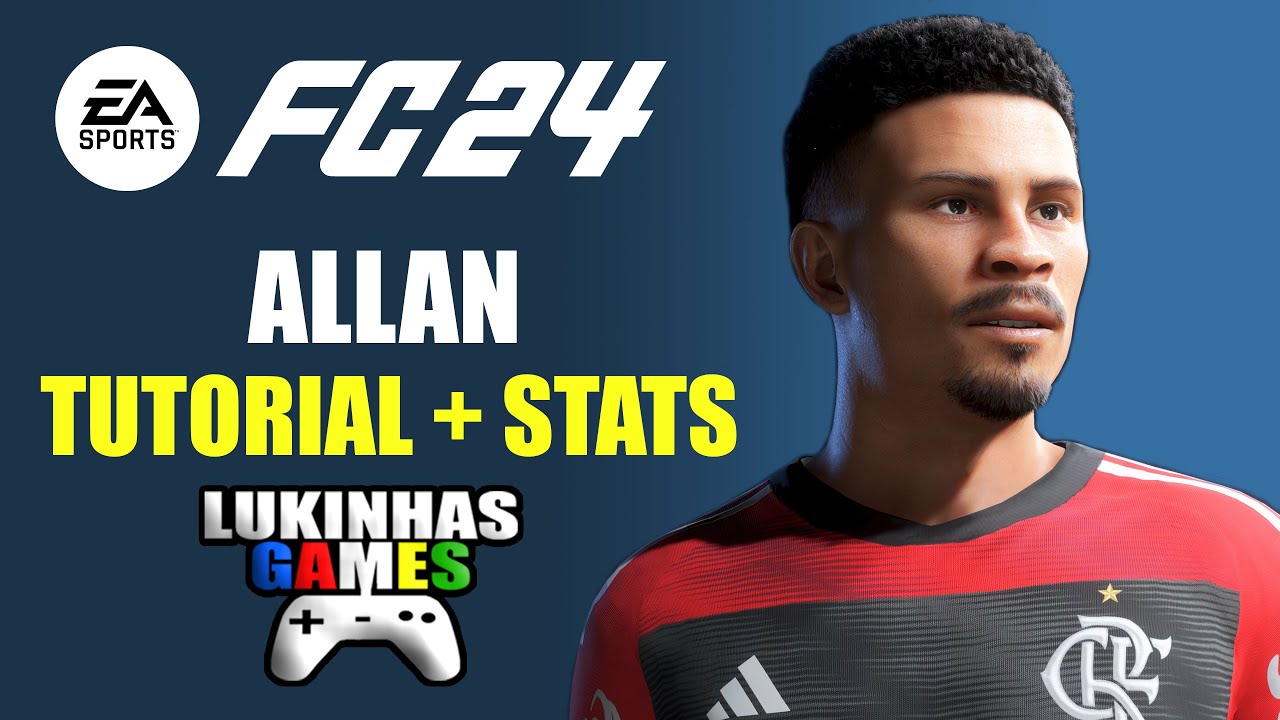 EA FC 24 | Allan | Flamengo | stats | pro clubs | tutorial | look alike ...
