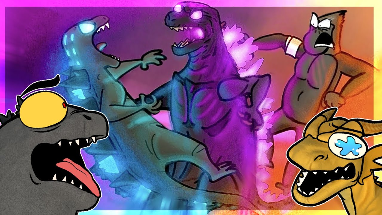 Godzilla & Kevin React to GODZILLA vs MONKEY vs SHIN GODZILLA (act 1 ...