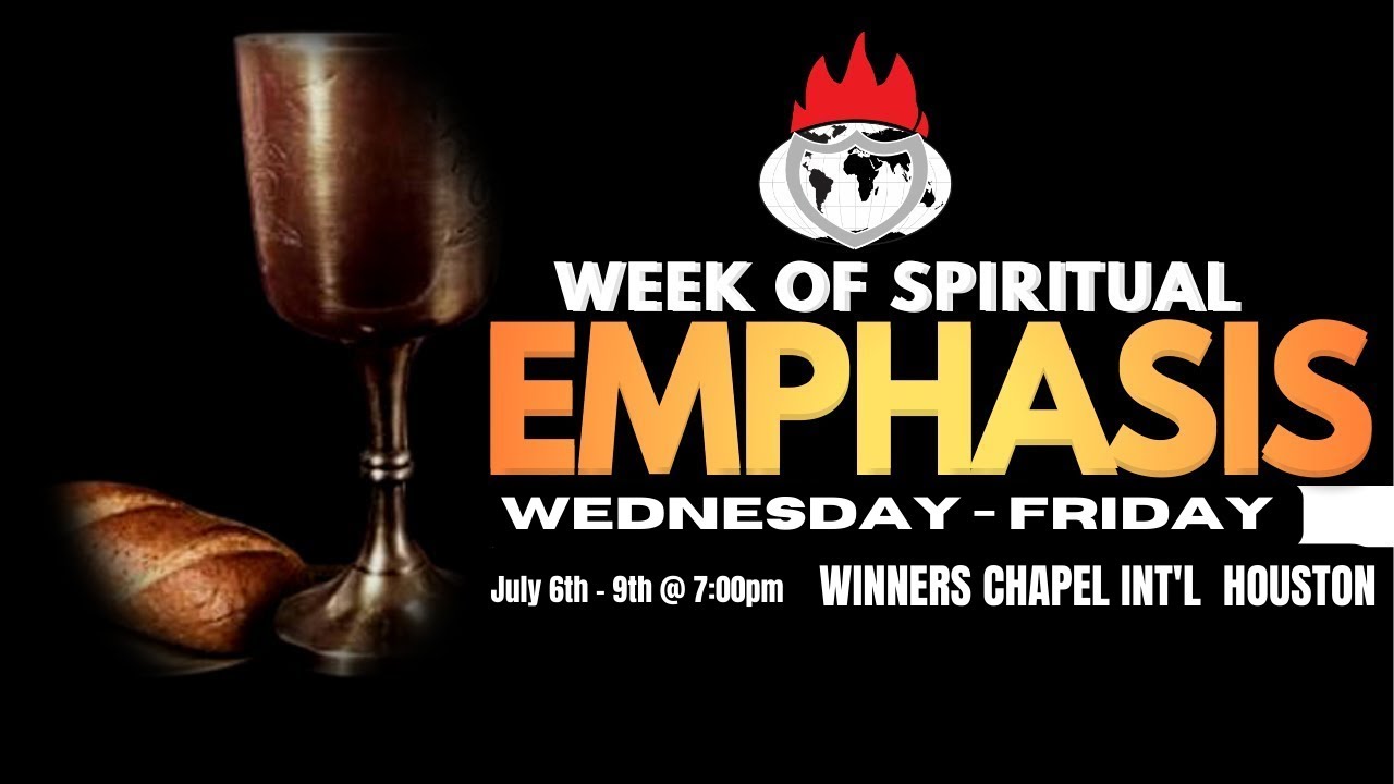 Winners Chapel Int'l Houston | Mid-Week Communion Service | WOSE DAY 1 ...