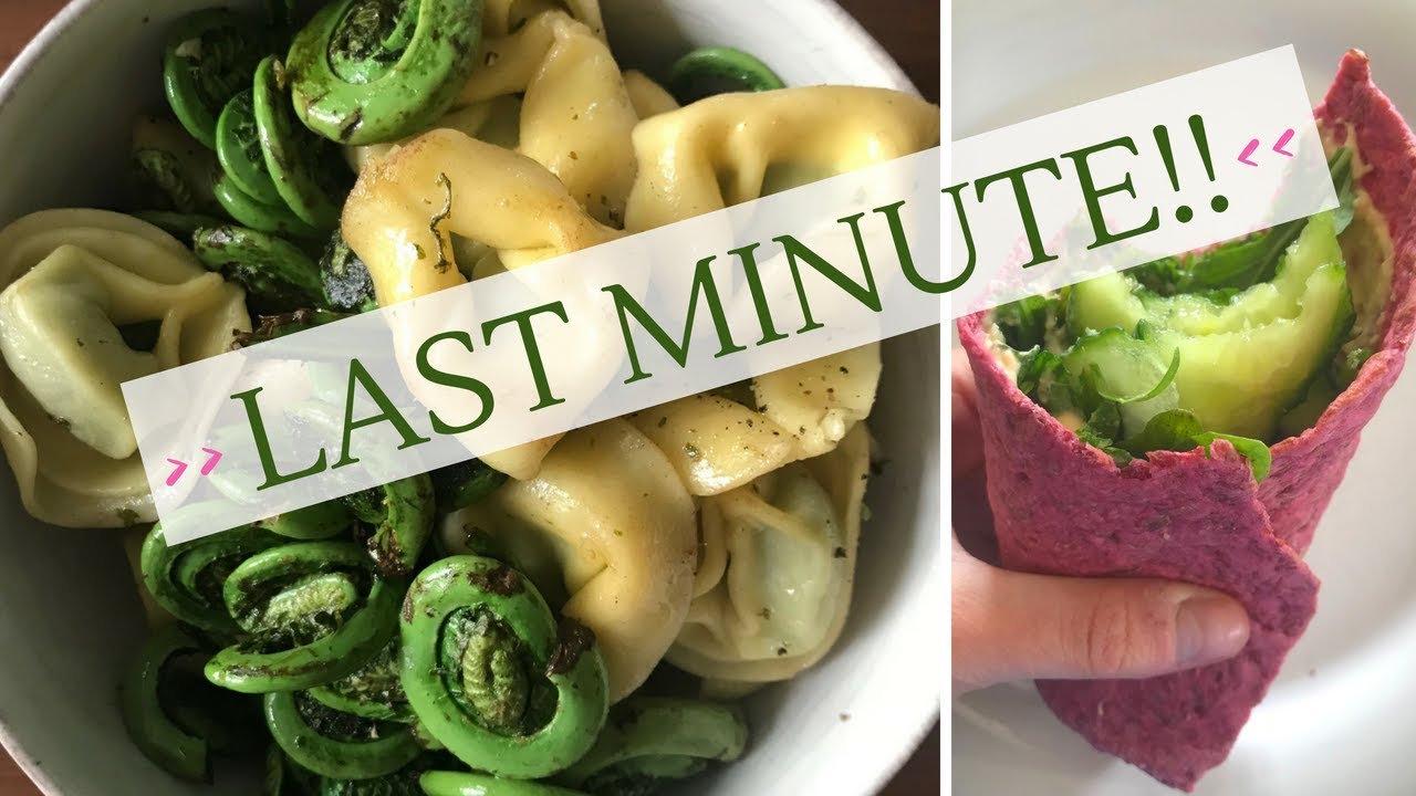5 Last Minute Dinners | Healthy, Super Fast | - YouTube
