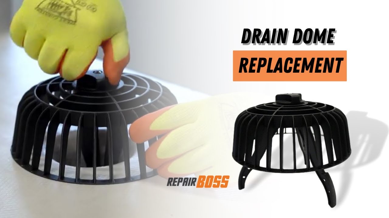 Repair Boss - Drain Dome Replacement Demo - YouTube