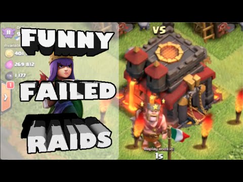 Clash of Clans- *BIGGEST QUEEN AI FAIL EVER?!* Plus MLG Town Hall Snipe ...
