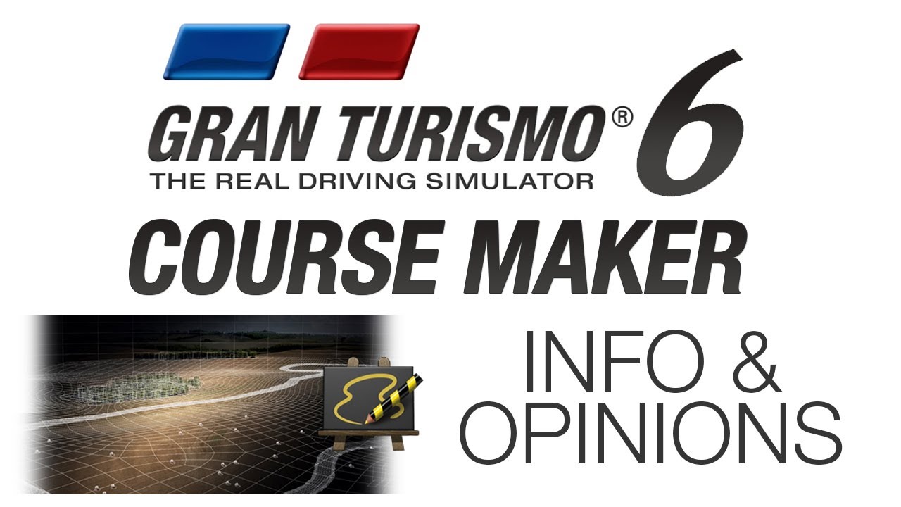 GT6 Course Maker - Confirmed info - YouTube