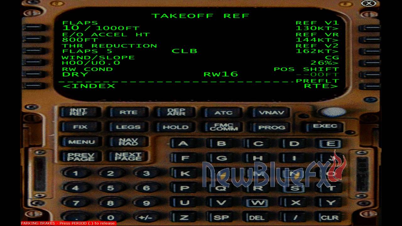 Flight Simulator PMDG Boeing 747-400 FMC Setup ( YMML - YPAD ) - YouTube