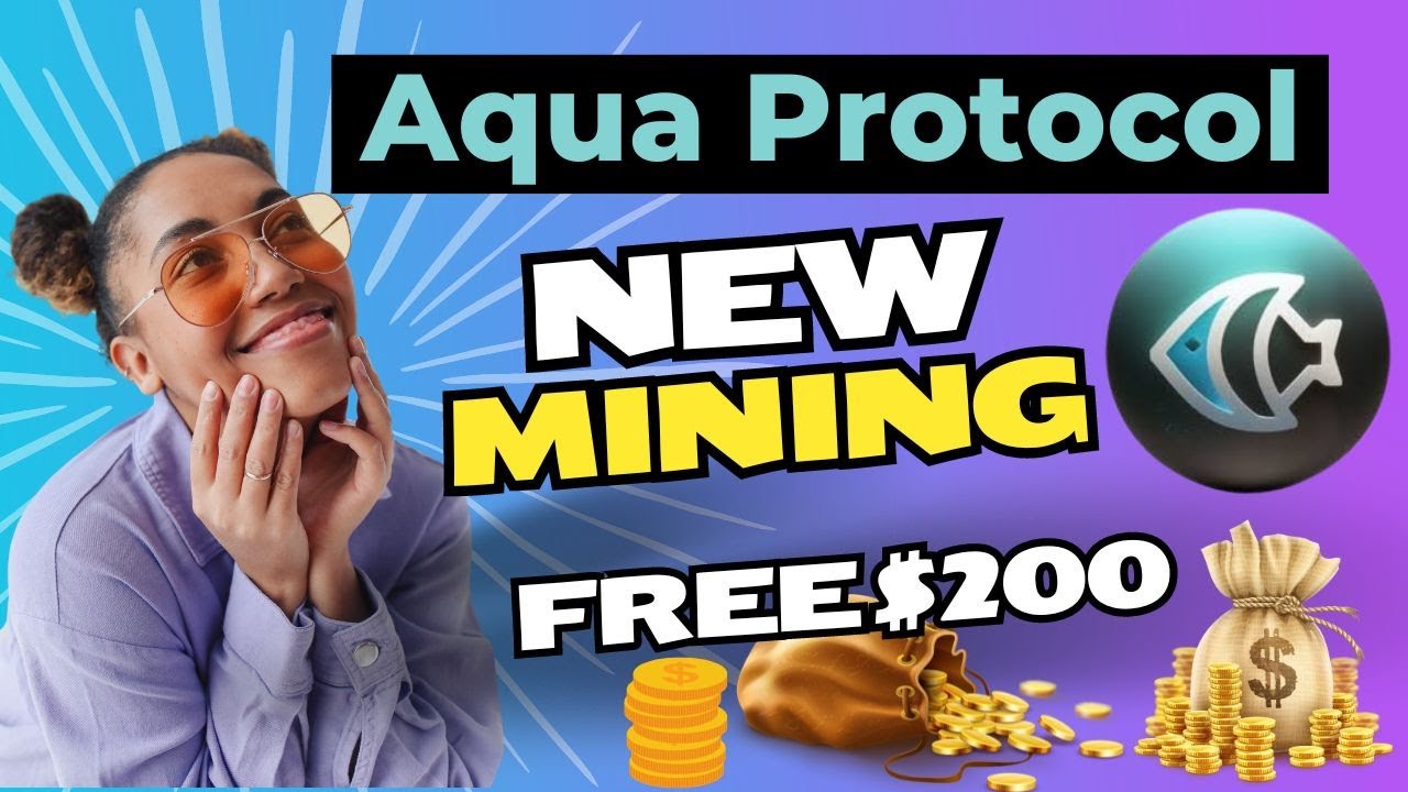 Aqua Protocol Mining || New Telegram Mining | New Ice Mining | Aqua ...