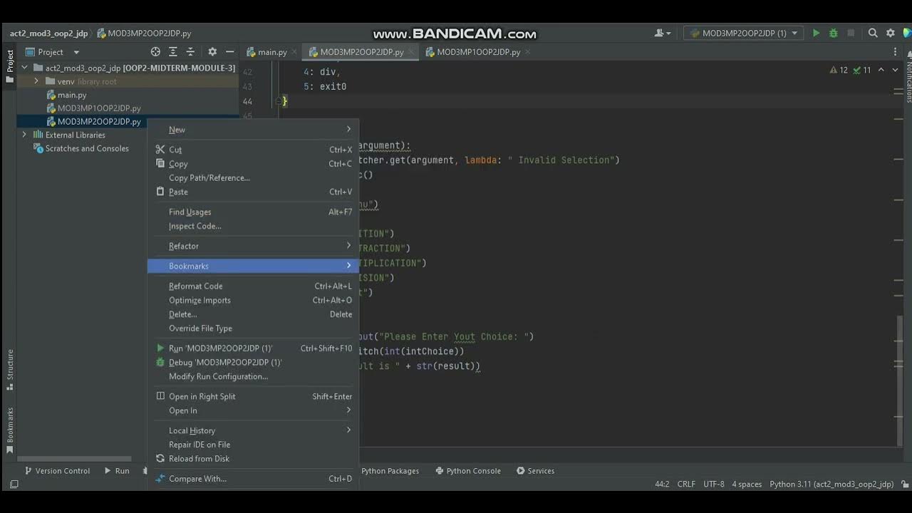 MOD3 MP2 OOP2 JDP - YouTube