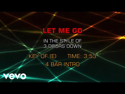 3 Doors Down - Let Me Go (Karaoke)