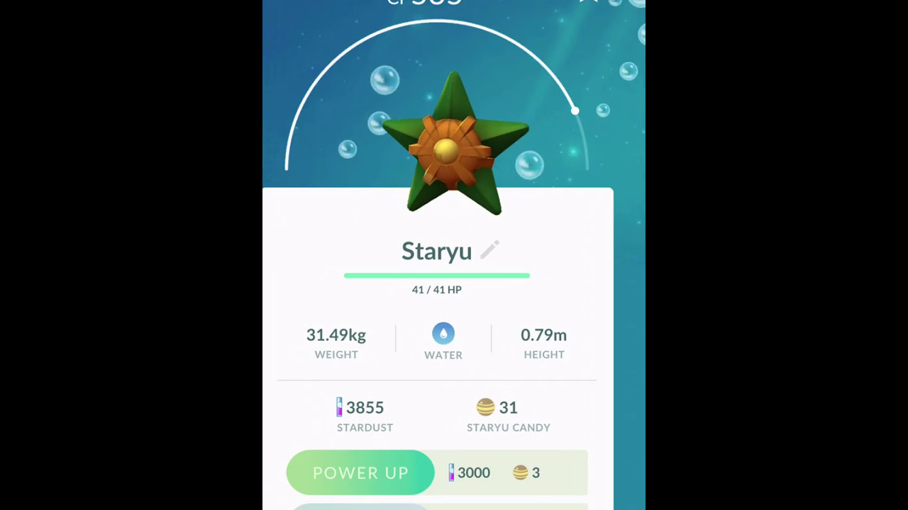 OMG!!! Shiny Staryu in Pokémon GO! This is real!!! - YouTube