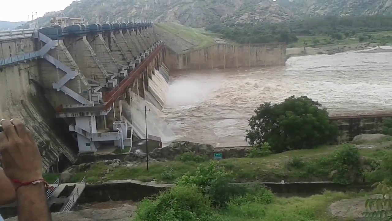 DHAROI DAM OVER FLOW-ધરોઈ ડેમ ઓવર ફ્લો - YouTube