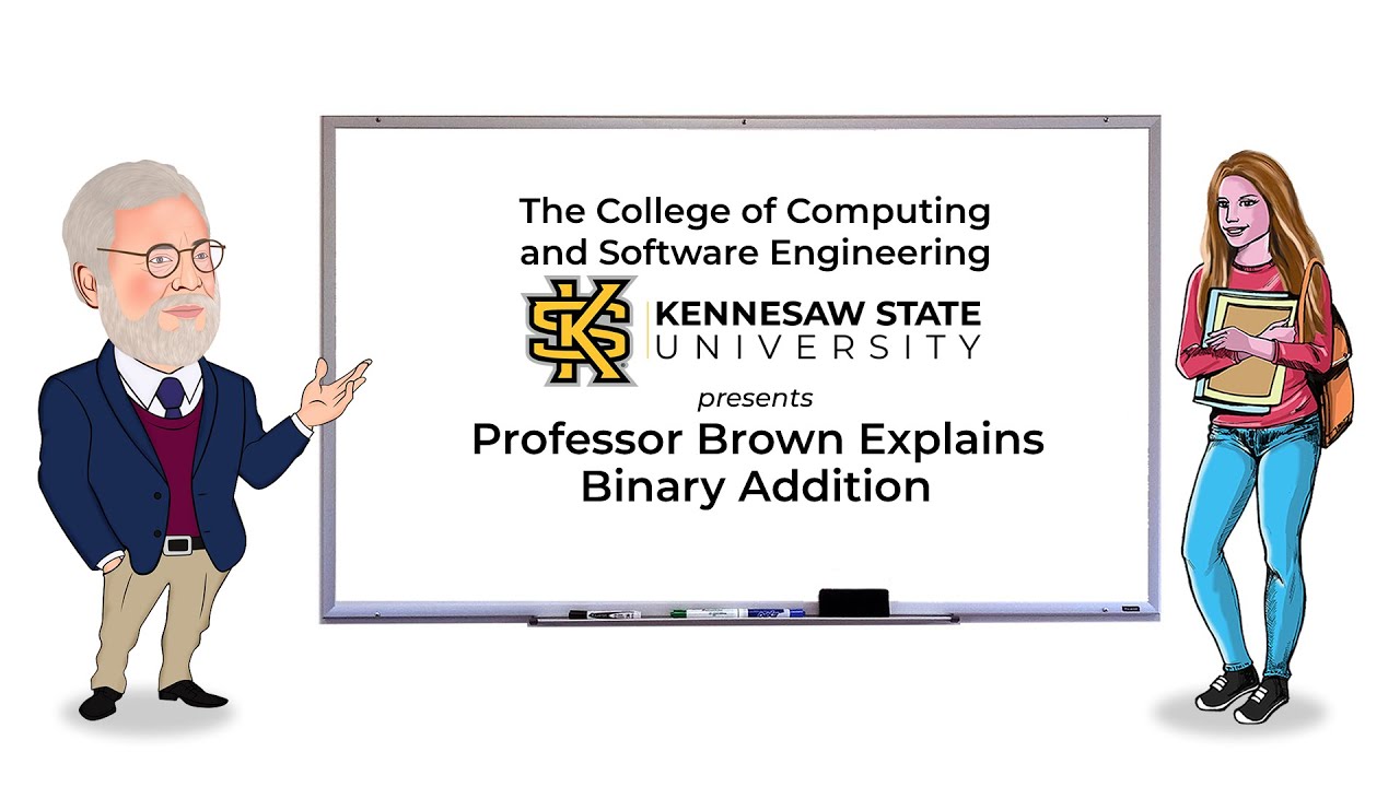 Professor Brown Explains Binary Addition - YouTube