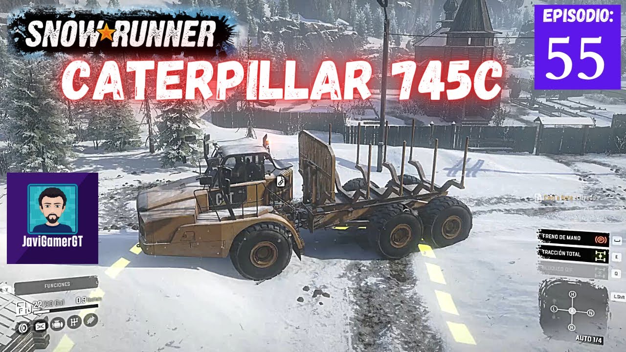 Snowrunner PC #55 - El Caterpillar 745C, un excelente camión todo ...