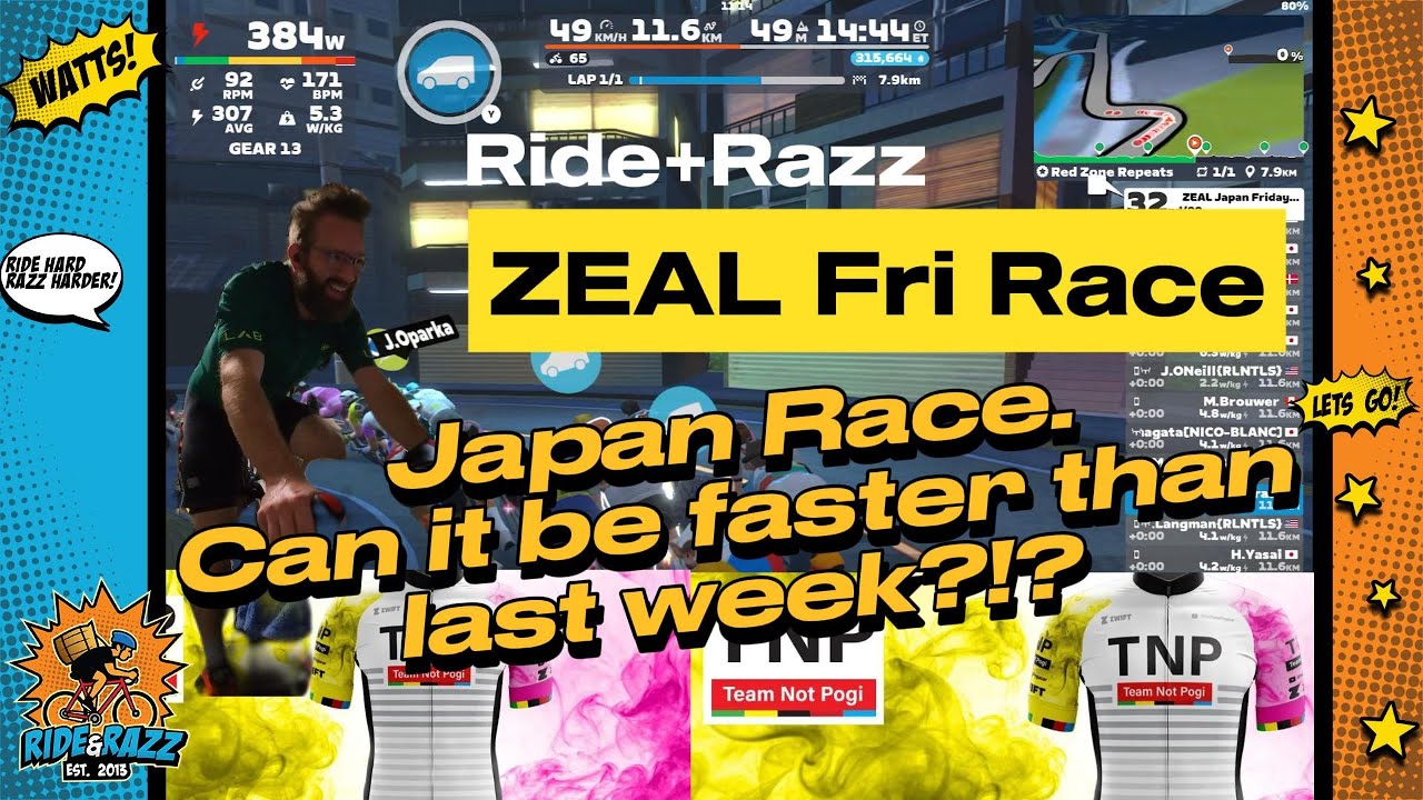 Ride & Razz Into the Fire – ZEAL Japan Friday Race Red Zone Repeats 19 ...