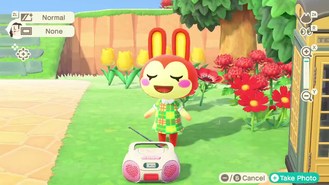 Bunnie singing K.K. Disco in Animal Crossing New Horizons - YouTube
