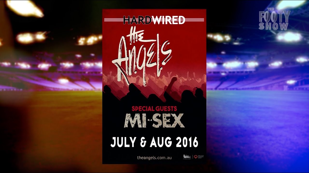 The Angels performing Shadowboxer live on The Footy Show - 2016 - YouTube