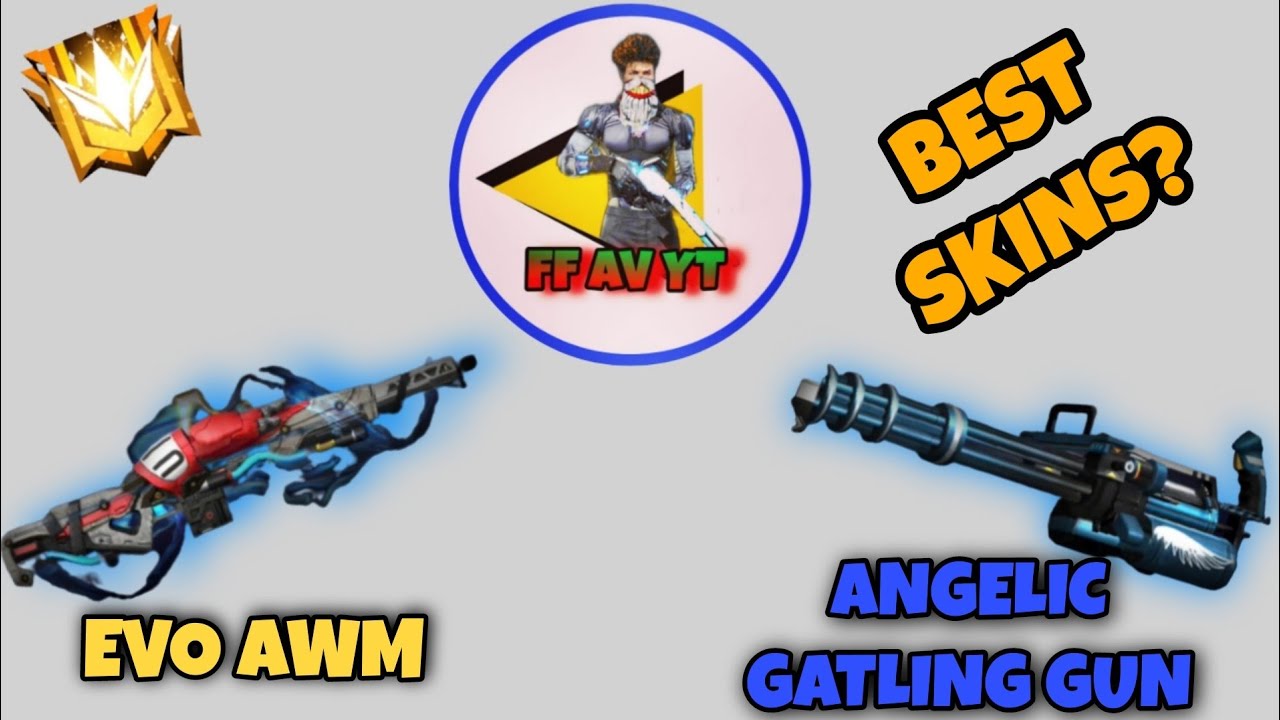 FREE FIRE NEW GUN SKINS||EVO AWM SKIN||GARENA FREE FIRE||EVO XM8 - YouTube