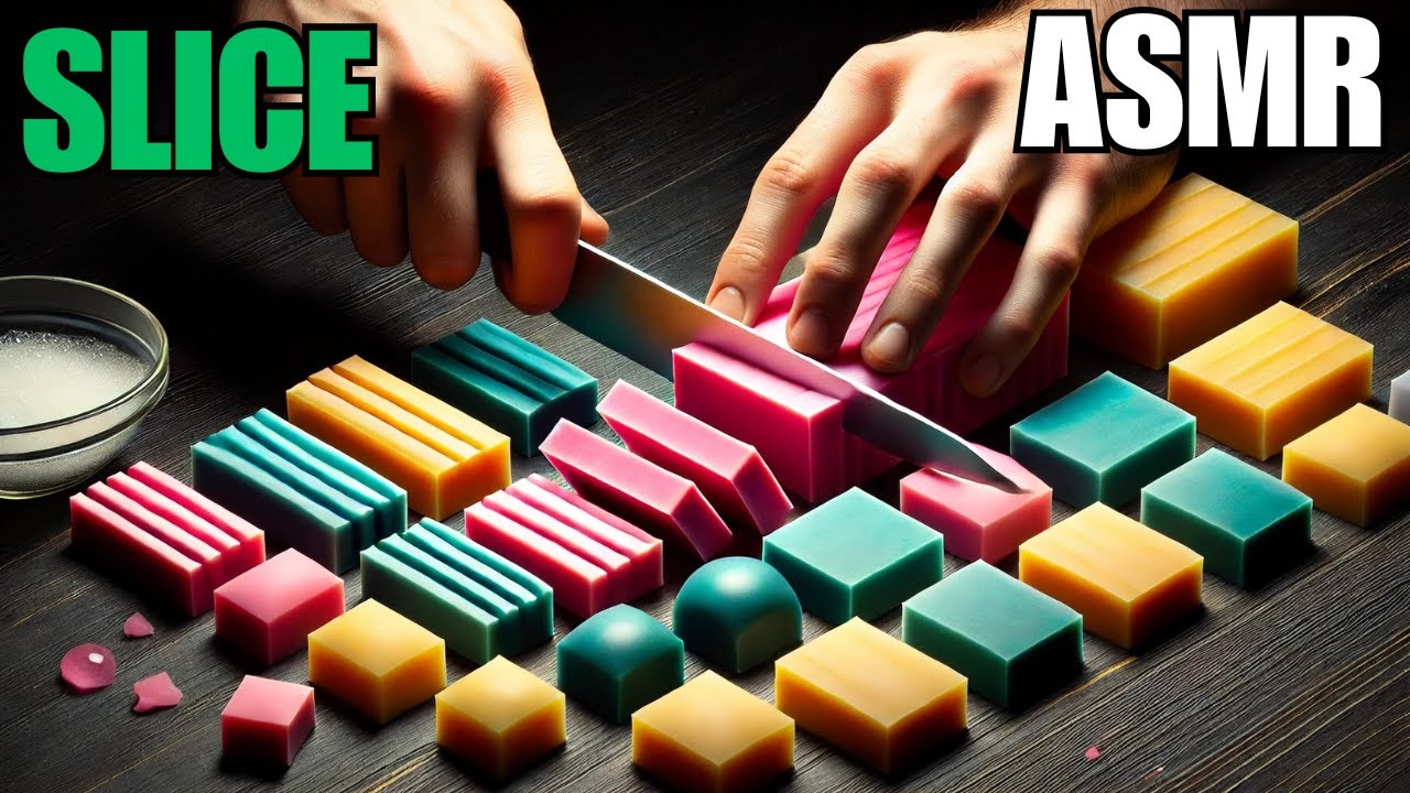 Oddly Satisfying Slicing ASMR 🎯 Relax & Unwind! -- ASMR Slice - Slice ASMR - YouTube
