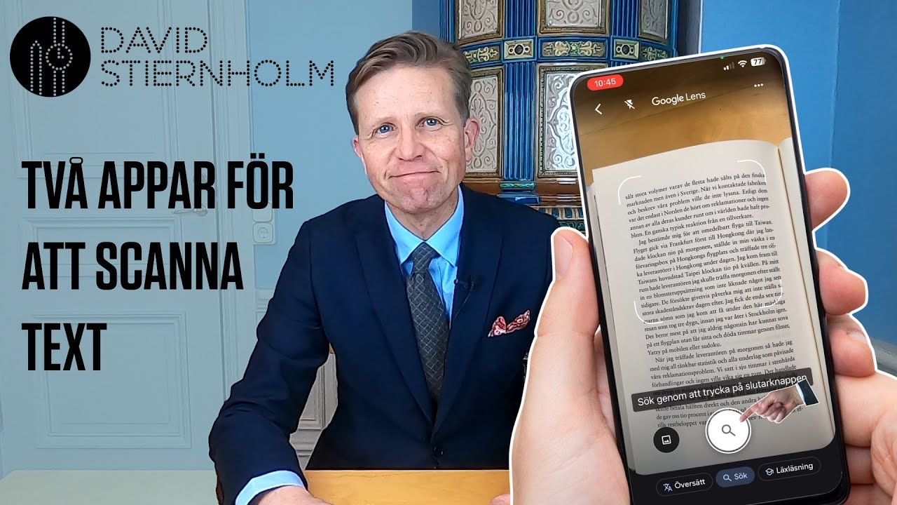 Två utmärkta och gratis appar för att scanna text med OCR - YouTube