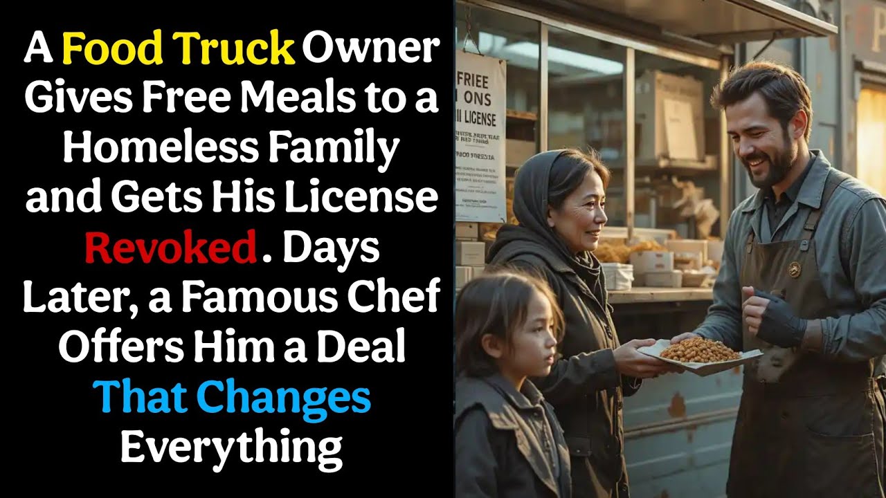 Food Truck Owner Helps a Homeless Family, Loses His License, Then a ...